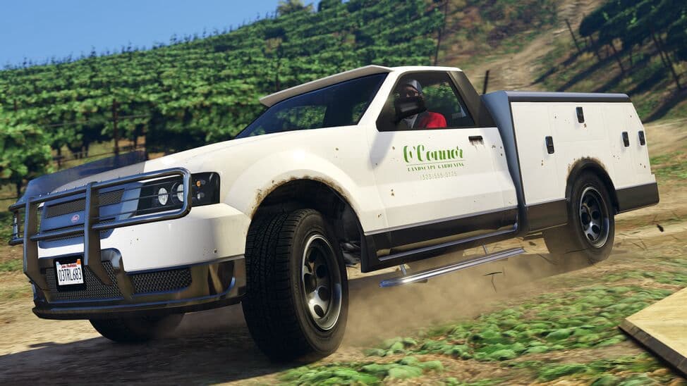 Utility Truck (Pickup) — GTA 5/Online Vehicle Info, Lap Time, Top Speed ...