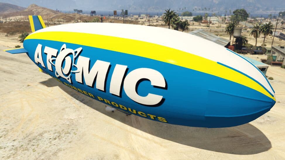 Atomic Blimp — GTA 5/Online Vehicle Info, Lap Time, Top Speed — GTACars.net