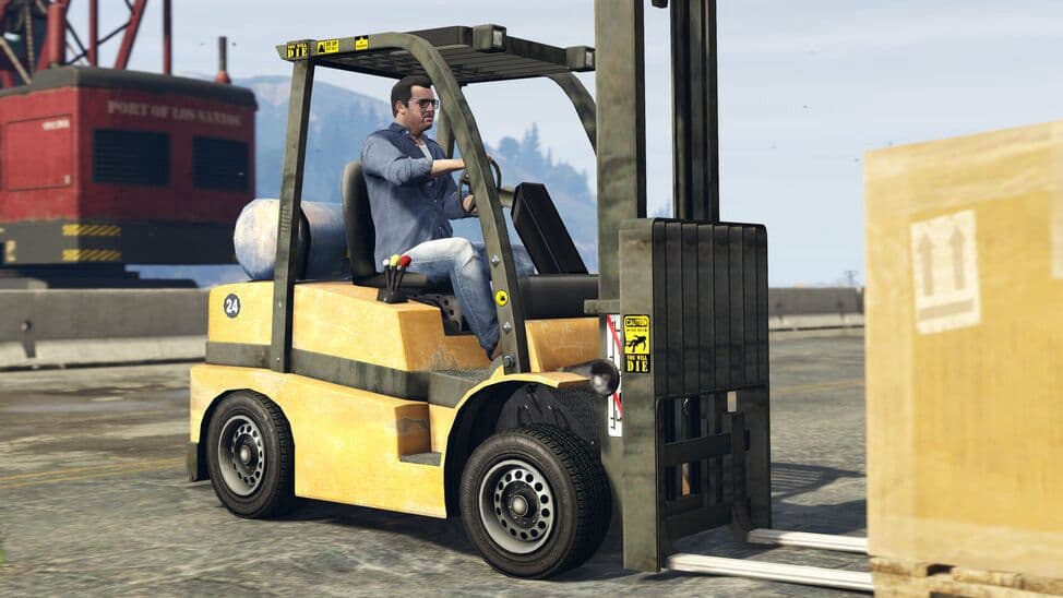 Forklift — GTA 5/Online Vehicle Info, Lap Time, Top Speed — GTACars.net