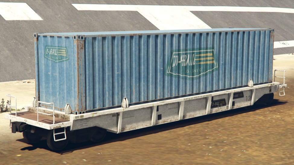 Freight Train (Regular container) — GTA 5/Online Vehicle Info, Lap Time ...