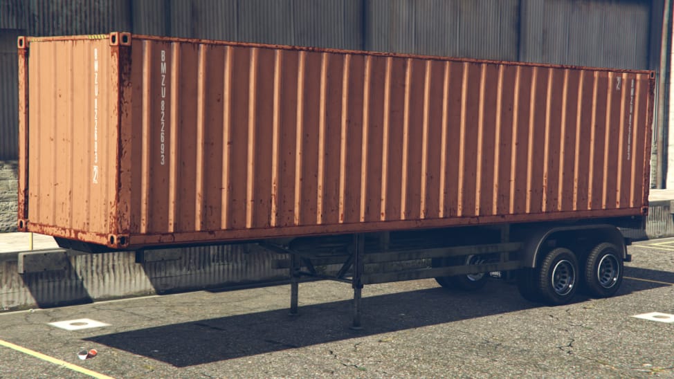 Trailer (Container (colorable)) — GTA 5/Online Vehicle Info, Lap Time ...