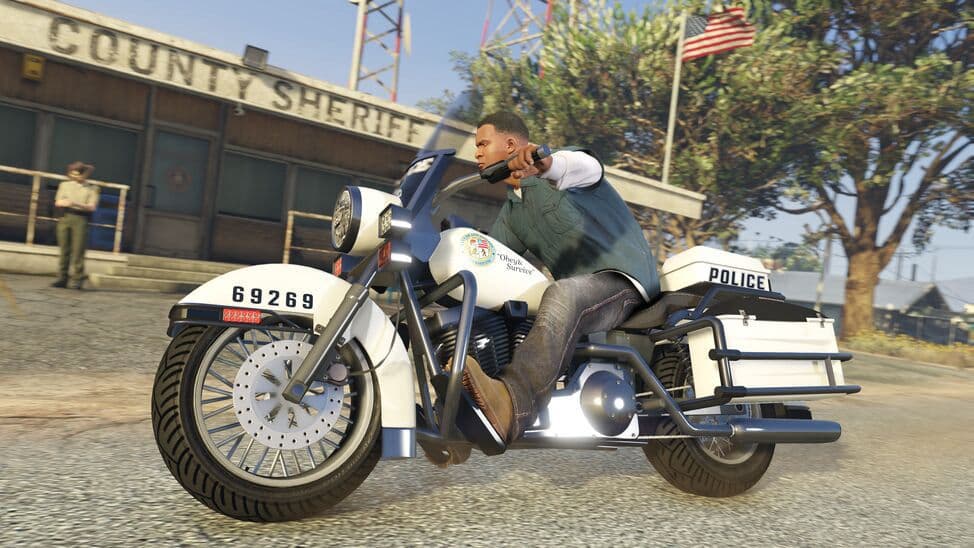 Police Bike — GTA 5/Online Vehicle Info, Lap Time, Top Speed — GTACars.net